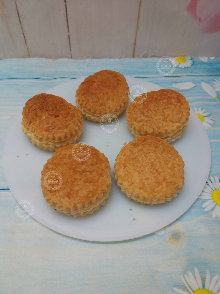 Bánh Pateso (Patechaud) Nhân Mặn & Nhân Chay - Bánh Phô Mai Sài Gòn